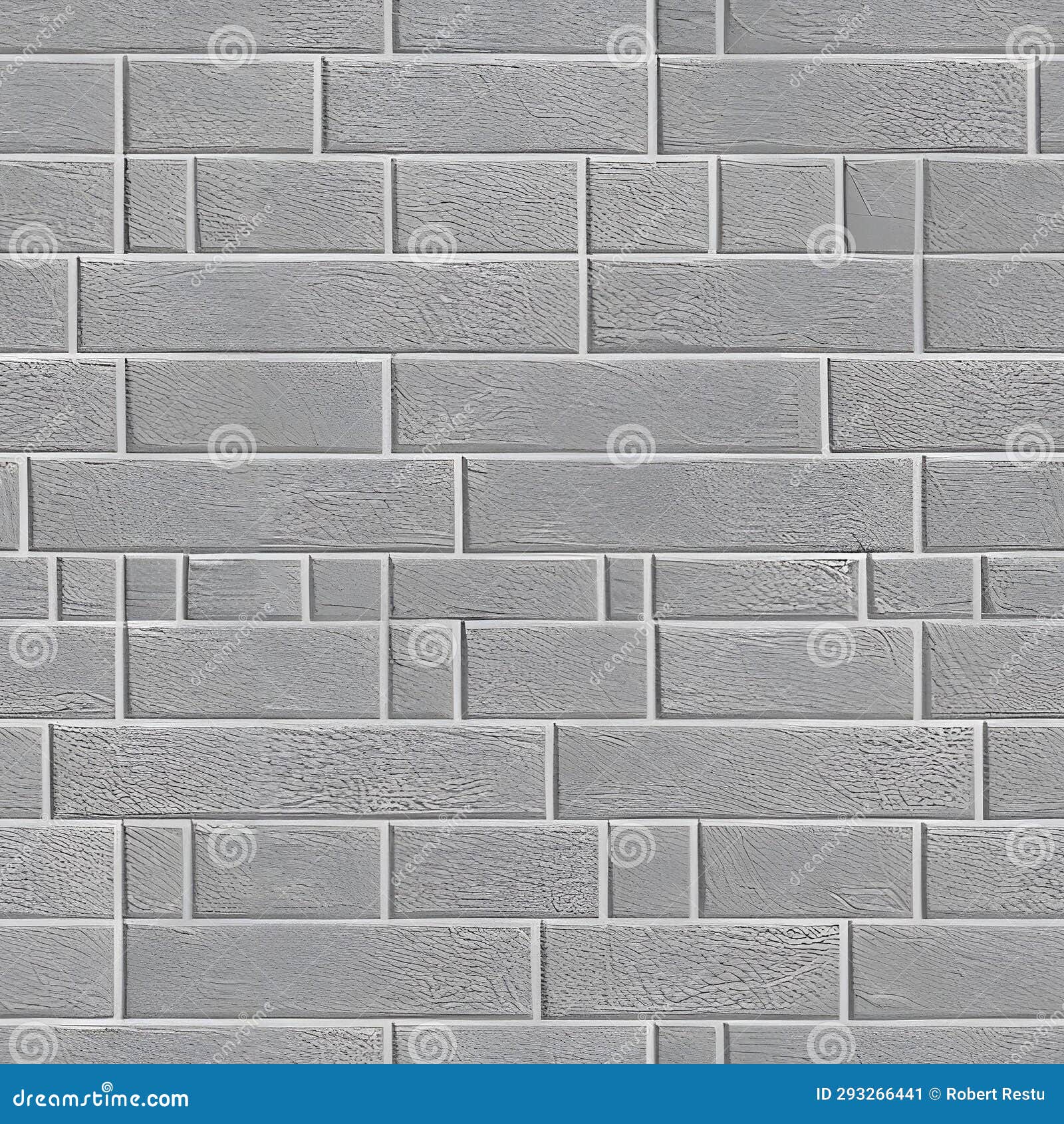 Random Size Fine Grey Cement Brick Pattern Stock Image - Image of rough ...