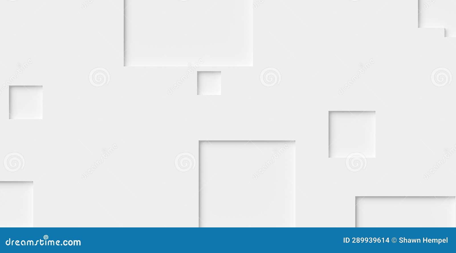 Random Sized Large White Inset Rings Or Drops Geometry Objects ...