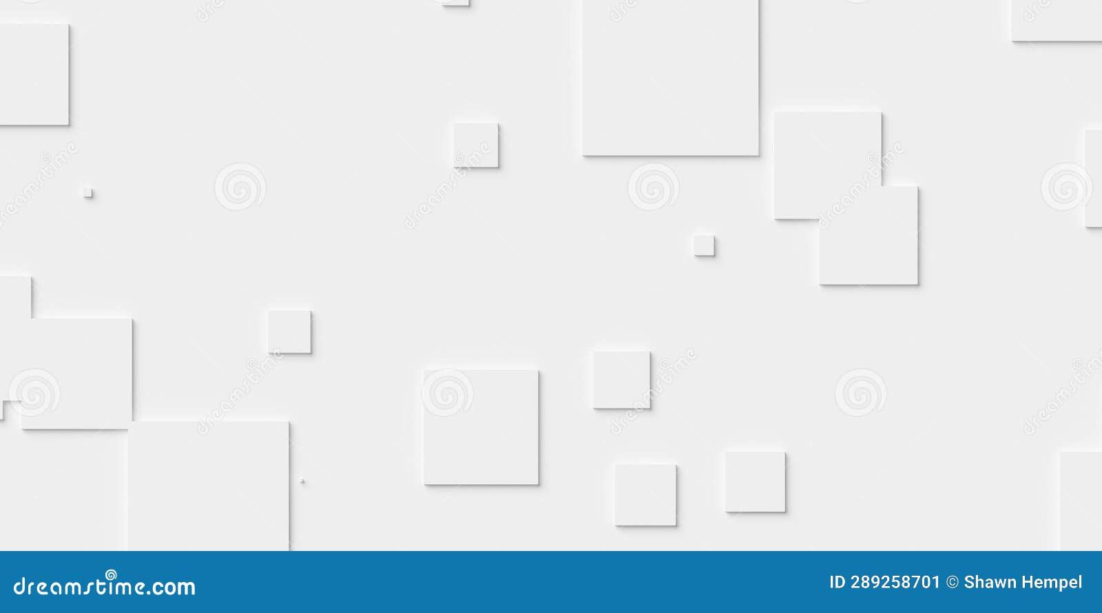 Random Sized Large White Inset Rings Or Drops Geometry Objects ...