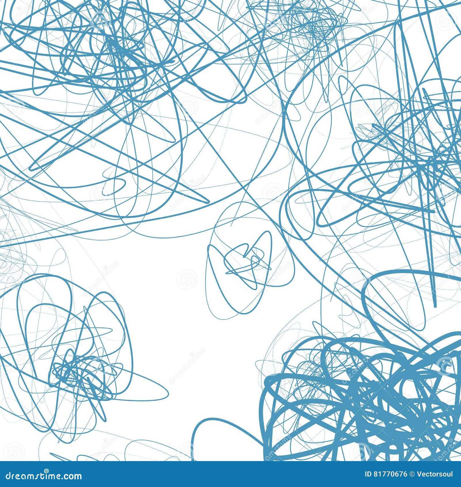 Random Sketchy Lines Abstract Monochrome Background, Pattern Stock ...