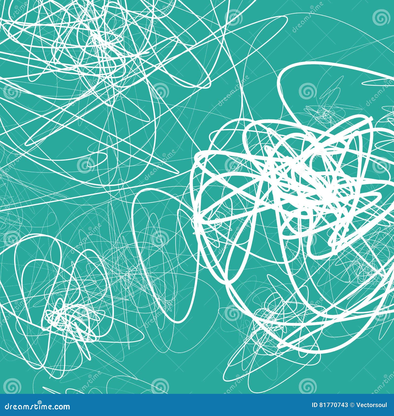 Random Sketchy Lines Abstract Monochrome Background, Pattern Stock ...