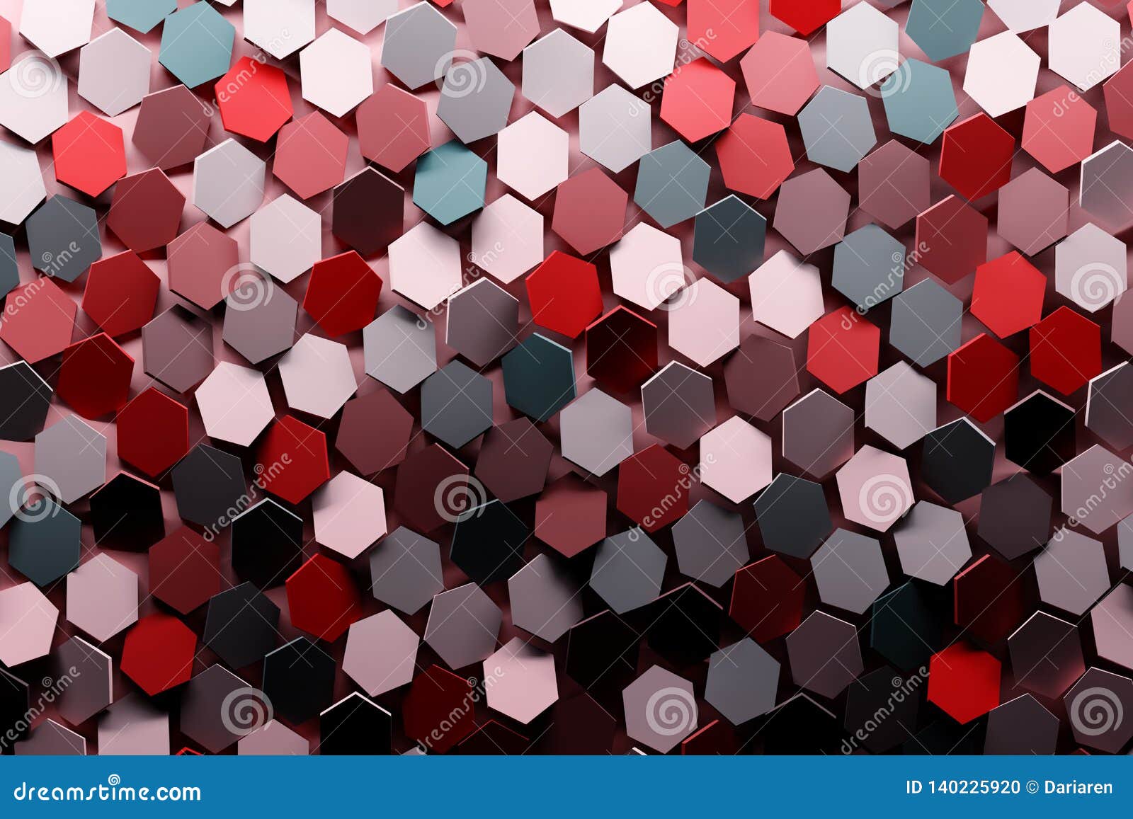 Random small hexagons stock illustration. Illustration of hexagons ...