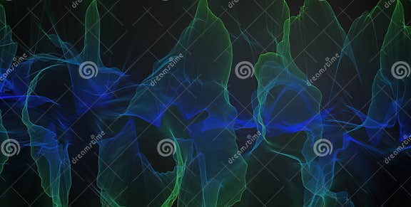 Random Smoke Effect Full Image Pattern Stock Illustration ...