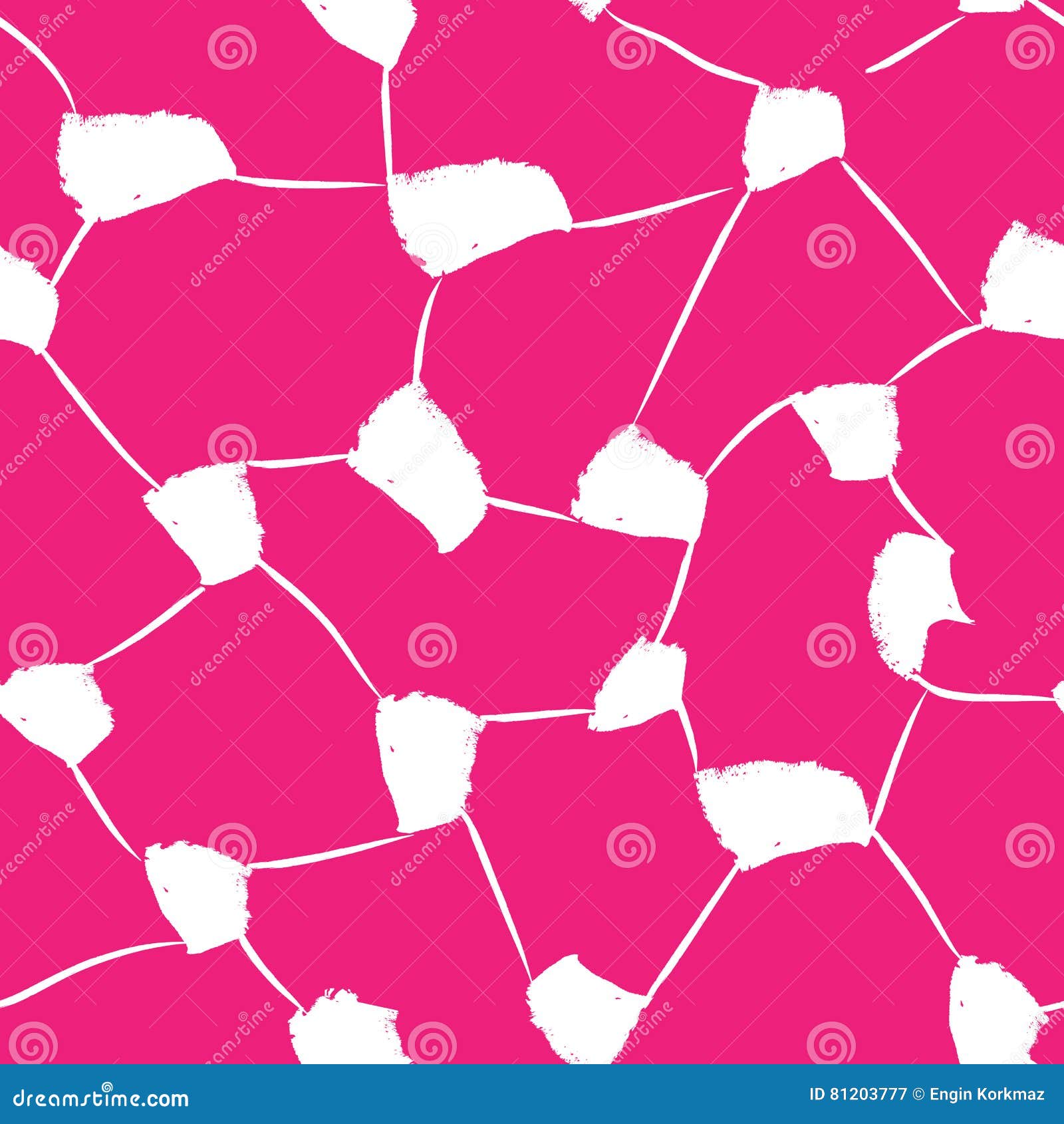 Random Spots Grid Seamless Pattern Stock Vector - Illustration of ...