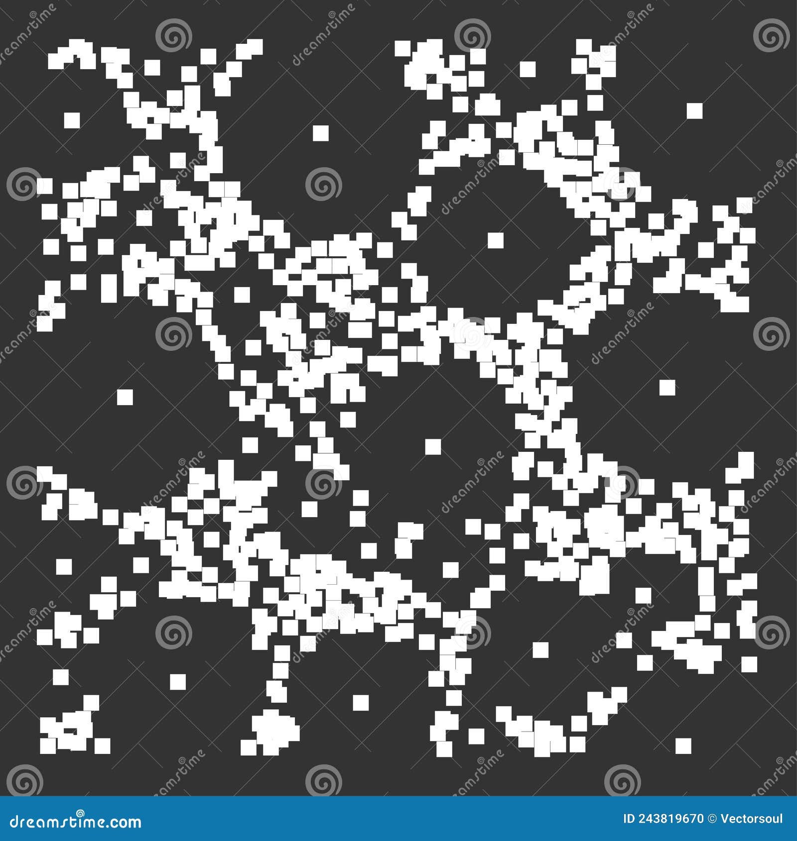 Random Squares Vector Pattern, Texture Stock Vector - Illustration of ...