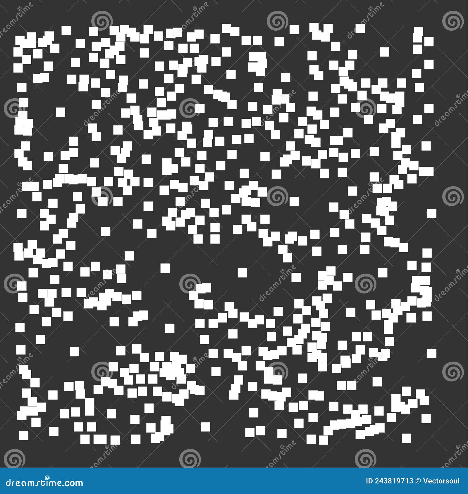 Random Squares Vector Pattern, Texture Stock Vector - Illustration of ...