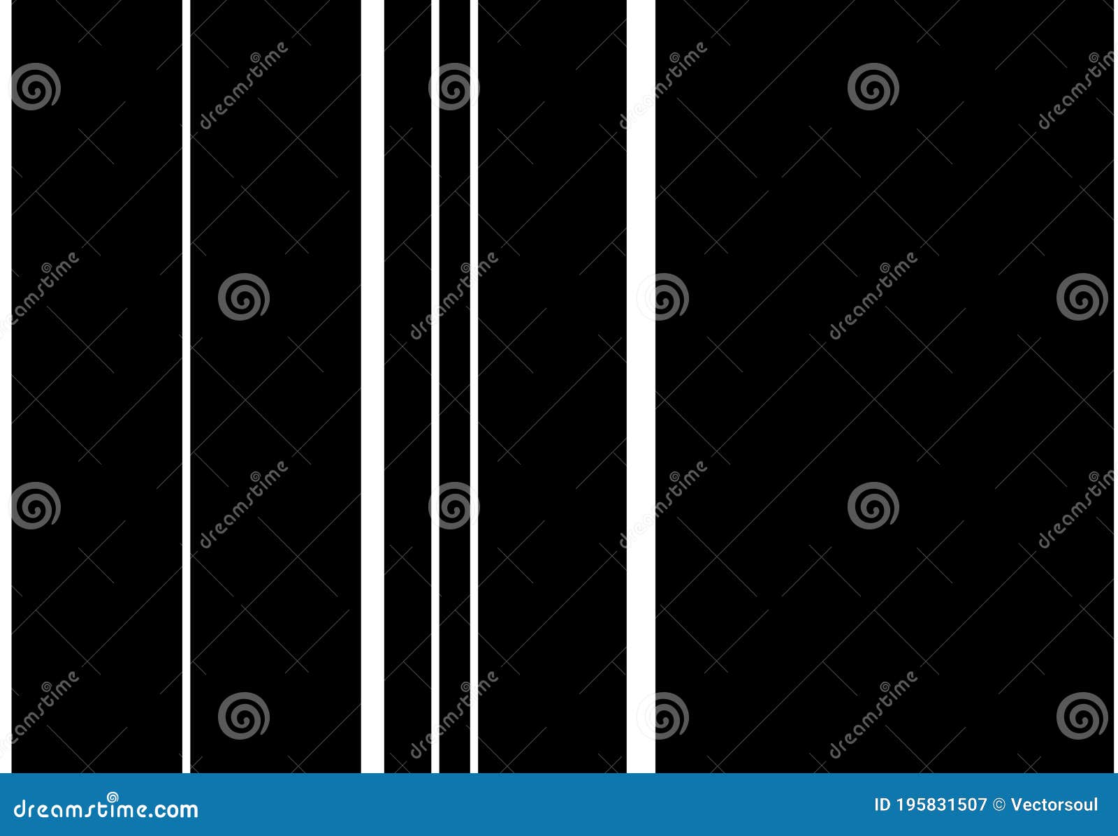 Random Straight, Parallel Black and White Lines, Stripes Vector Art ...