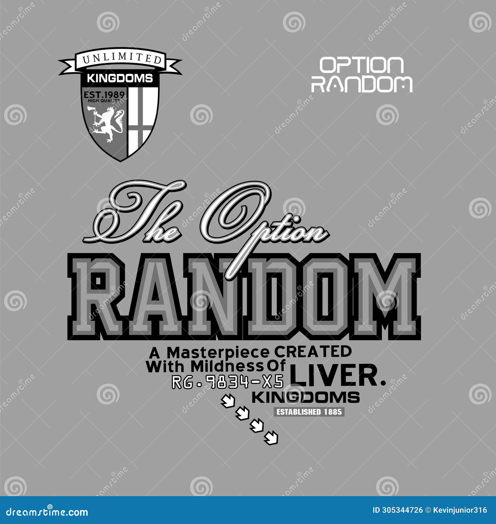 Random Stylish Typographic Slogan. Vector Illustrations for Printed T ...