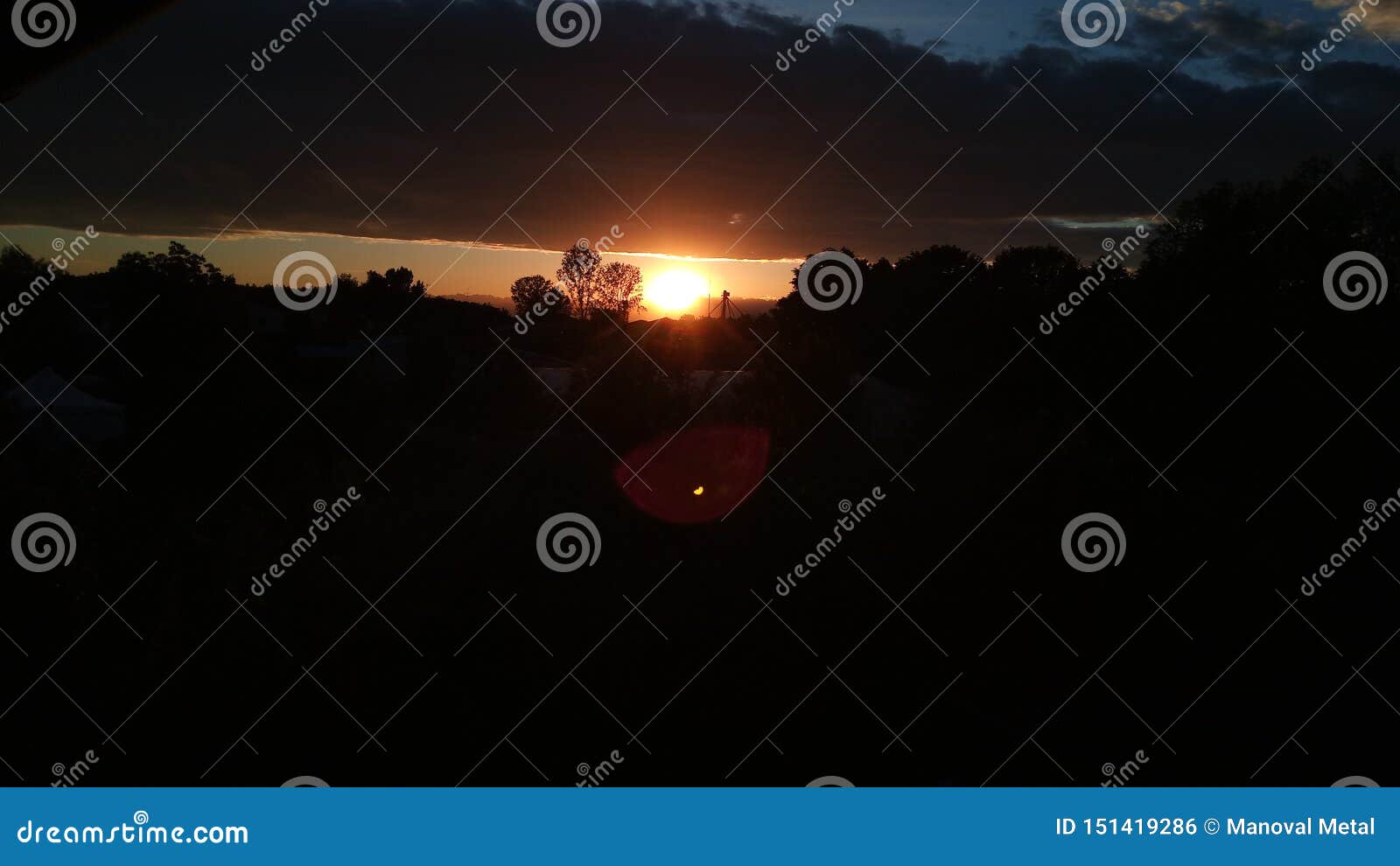 Random sunset stock photo. Image of random, trees, sunset - 151419286