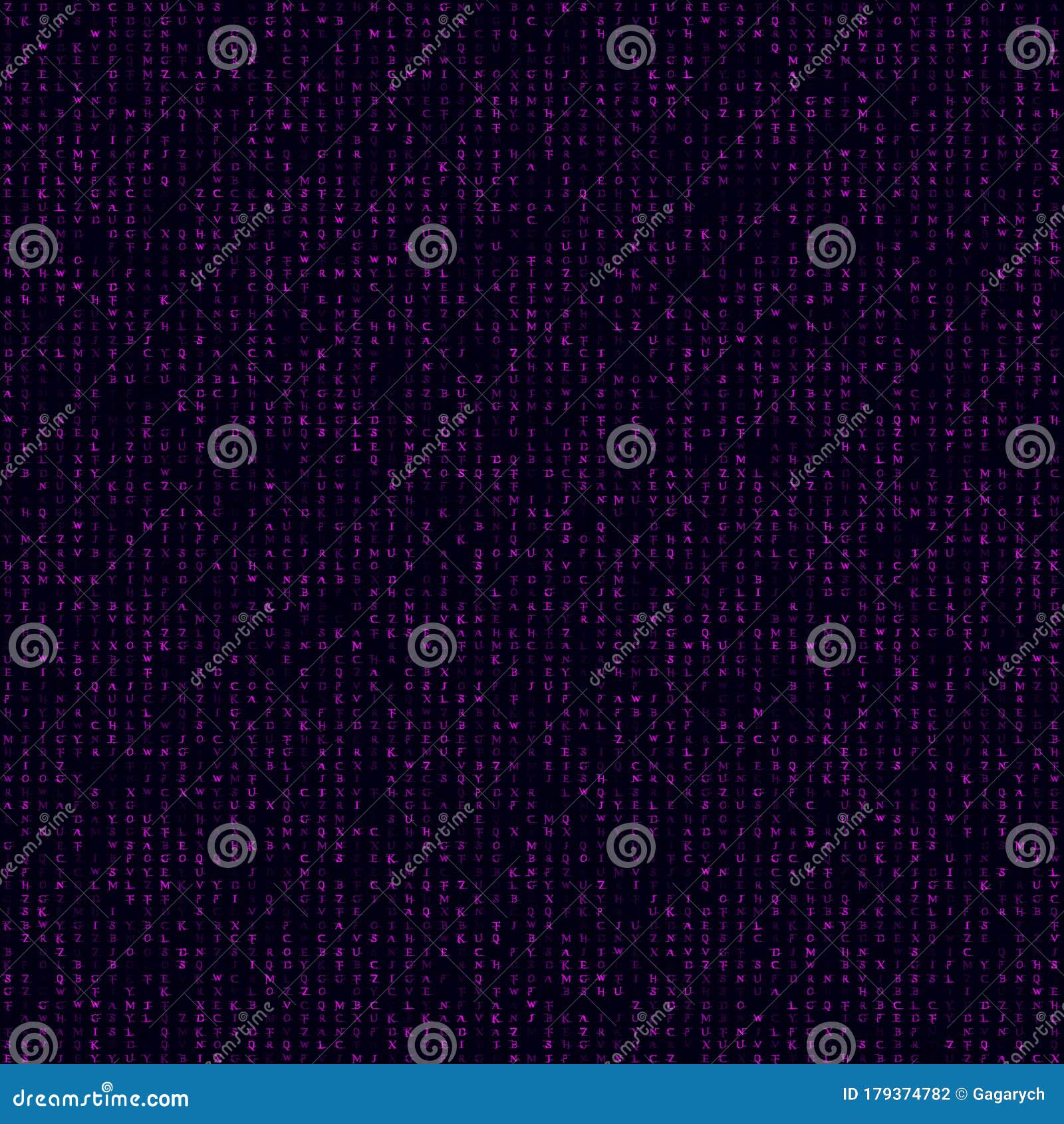 Random symbols background. stock vector. Illustration of abstract ...