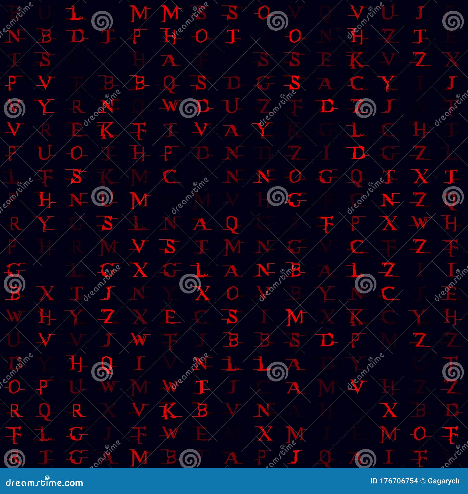 Random symbols background. stock vector. Illustration of graphic ...