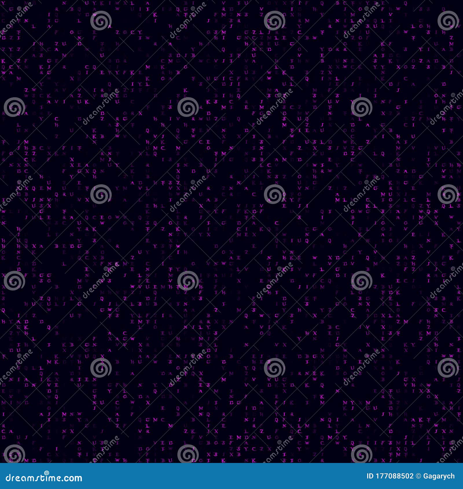 Random symbols pattern. stock vector. Illustration of layout - 177088502