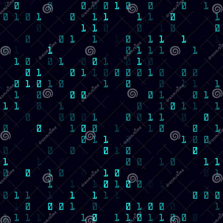 Random symbols pattern. stock vector. Illustration of internet - 176649110