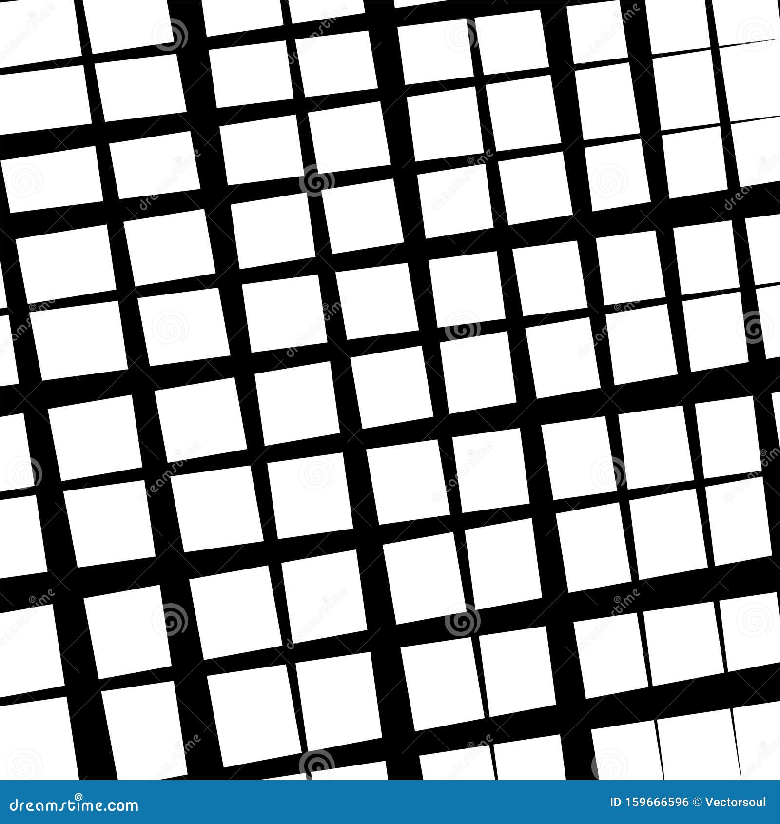 Random Tilt, Oblique Grid, Mesh Pattern. Dynamic Slanting Intersect ...