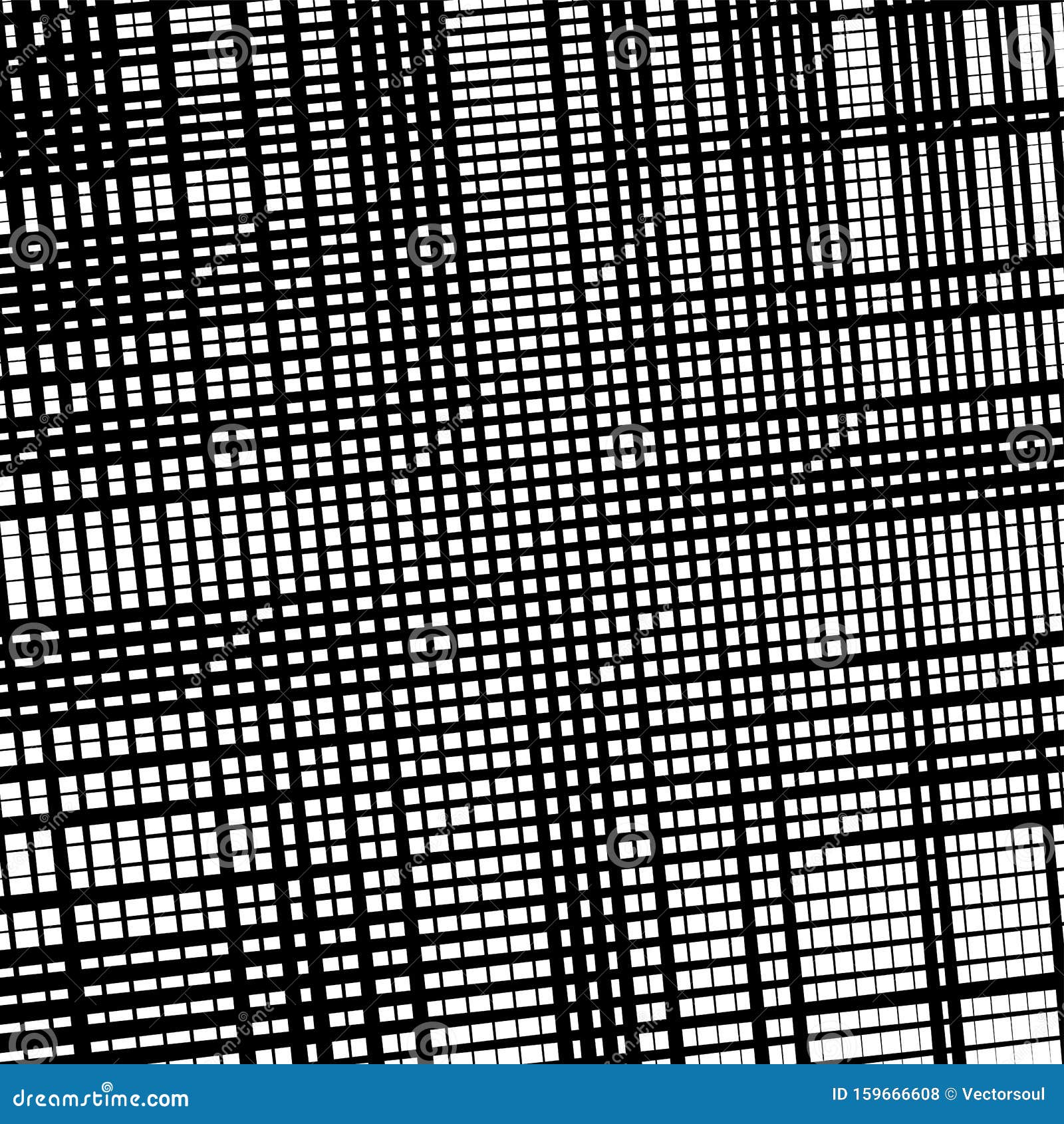 Random Tilt, Oblique Grid, Mesh Pattern. Dynamic Slanting Intersect ...