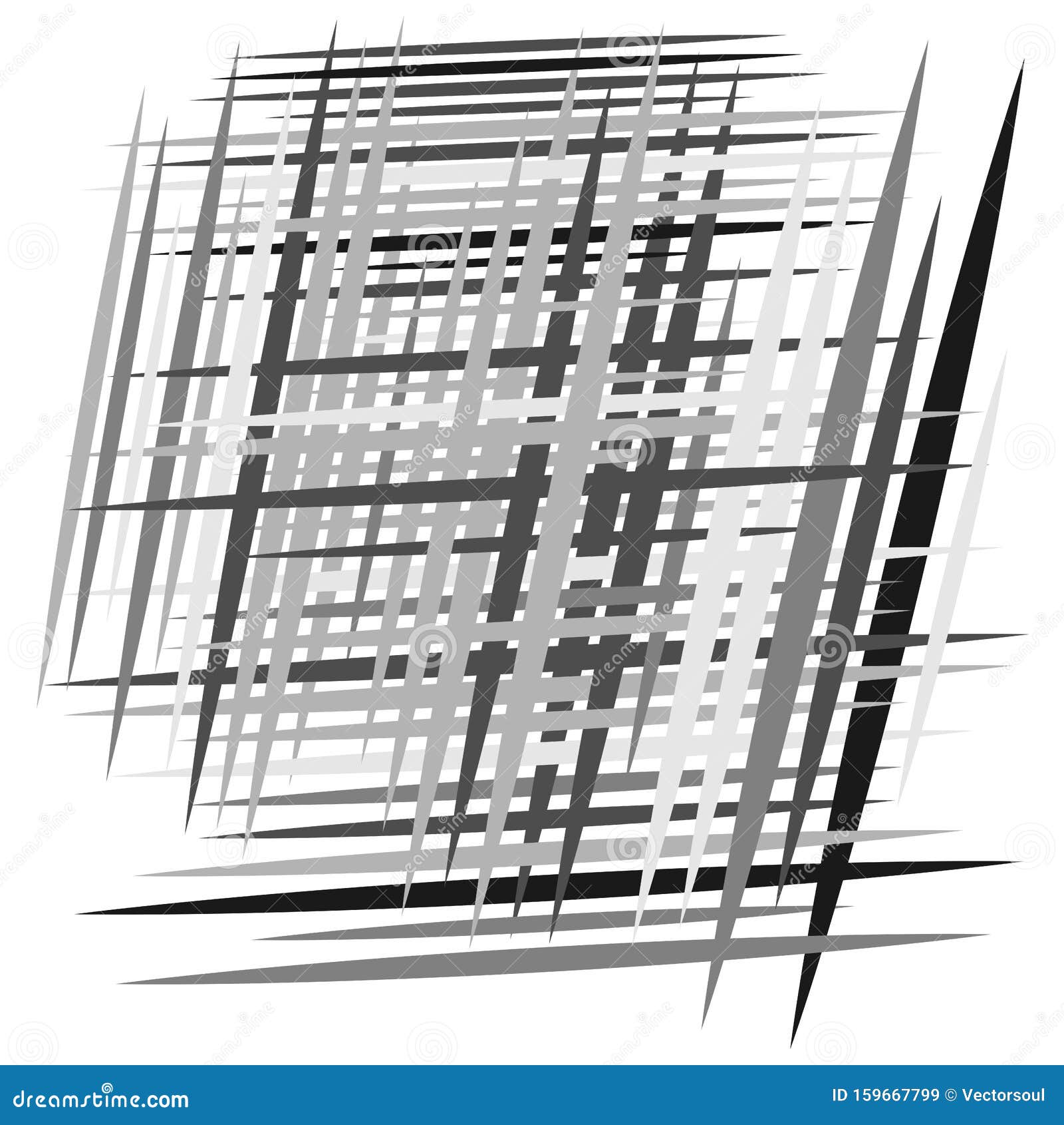 Random Tilt, Oblique Grid, Mesh Pattern. Dynamic Slanting Intersect Lines. Abstract Grate Design ...