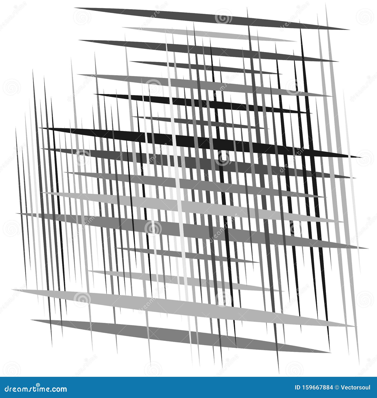 Random Tilt, Oblique Grid, Mesh Pattern. Dynamic Slanting Intersect ...