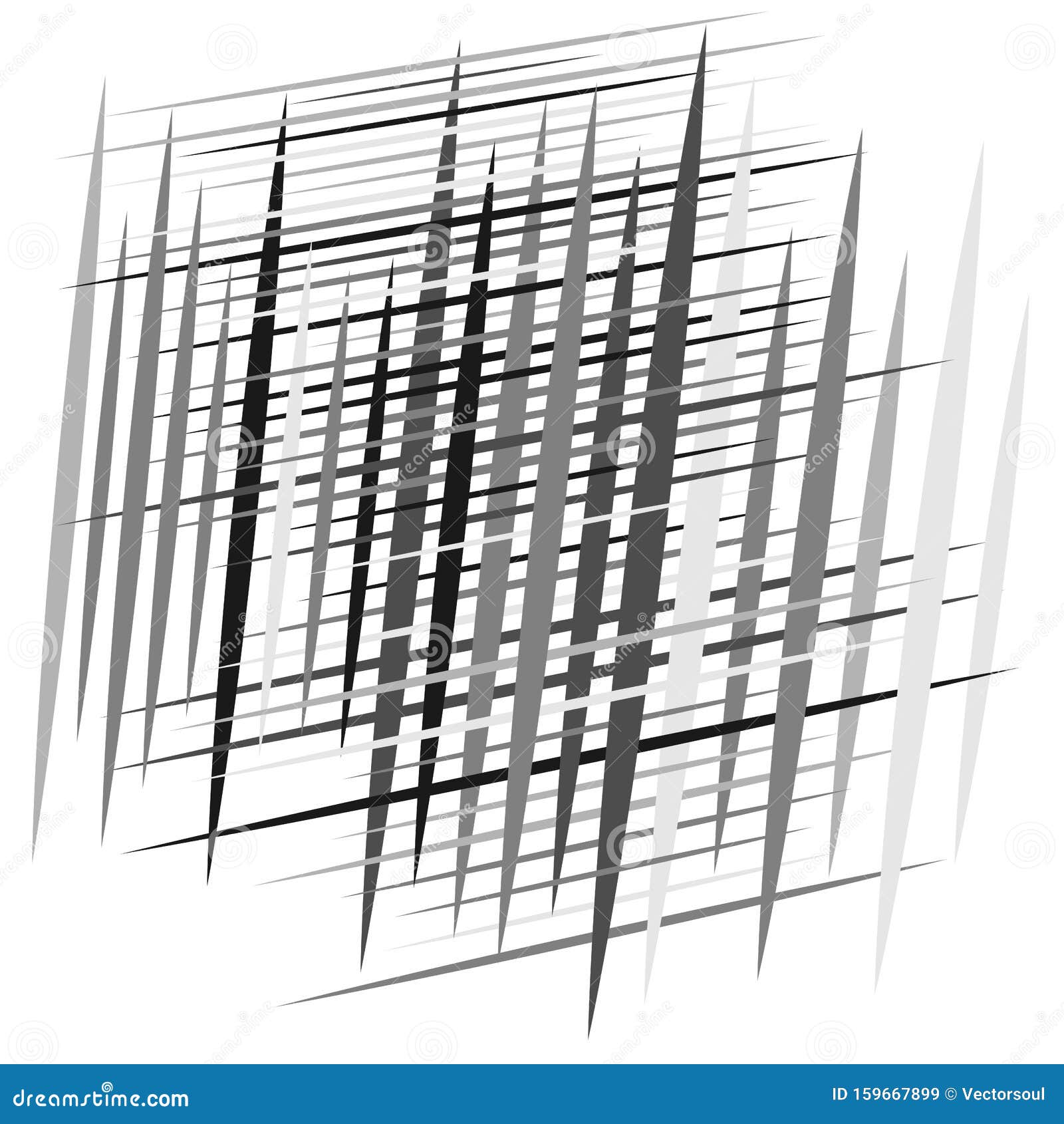 Random Tilt, Oblique Grid, Mesh Pattern. Dynamic Slanting Intersect Lines. Abstract Grate Design ...