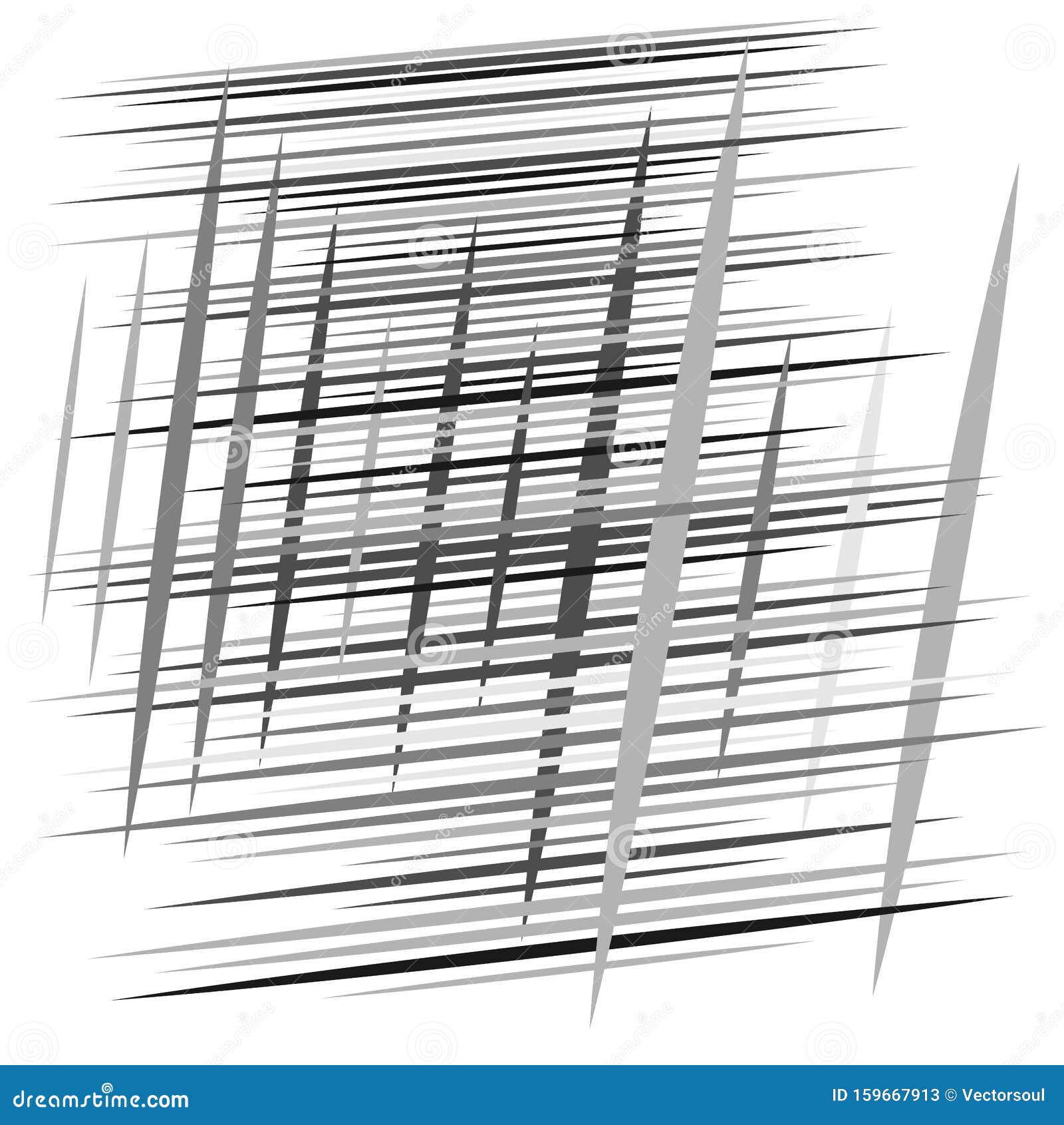 Random Tilt, Oblique Grid, Mesh Pattern. Dynamic Slanting Intersect Lines. Abstract Grate Design ...