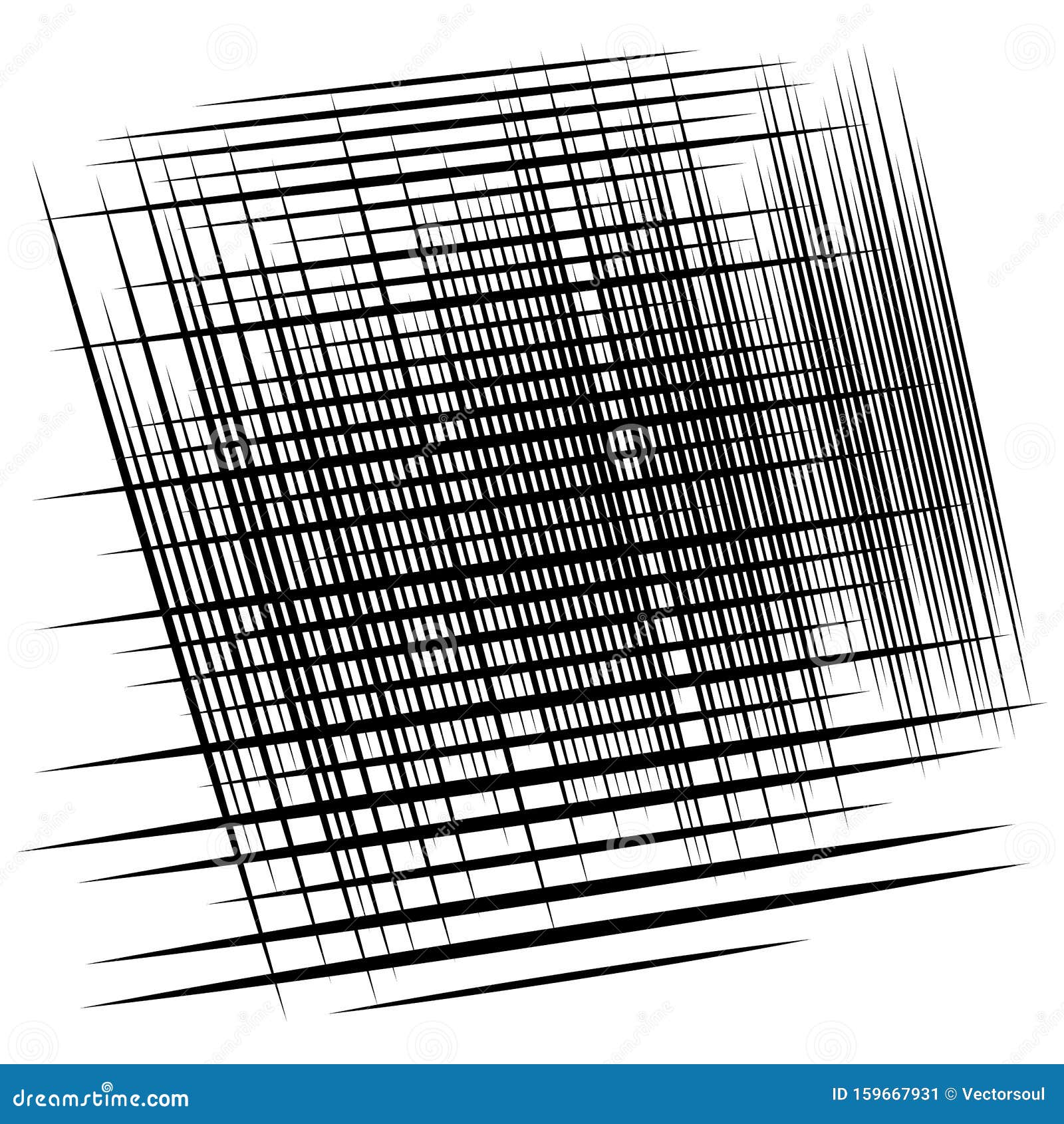 Random Tilt, Oblique Grid, Mesh Pattern. Dynamic Slanting Intersect Lines. Abstract Grate Design ...