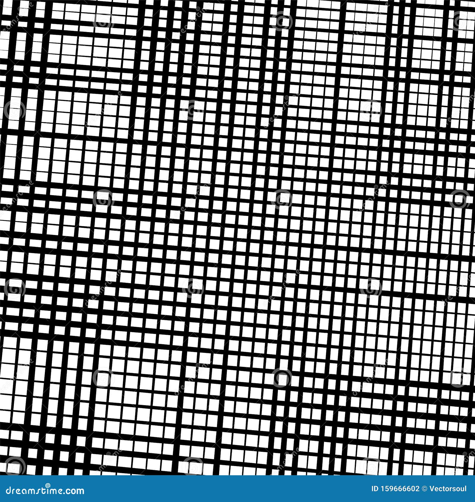 Random Tilt, Oblique Grid, Mesh Pattern. Dynamic Slanting Intersect ...