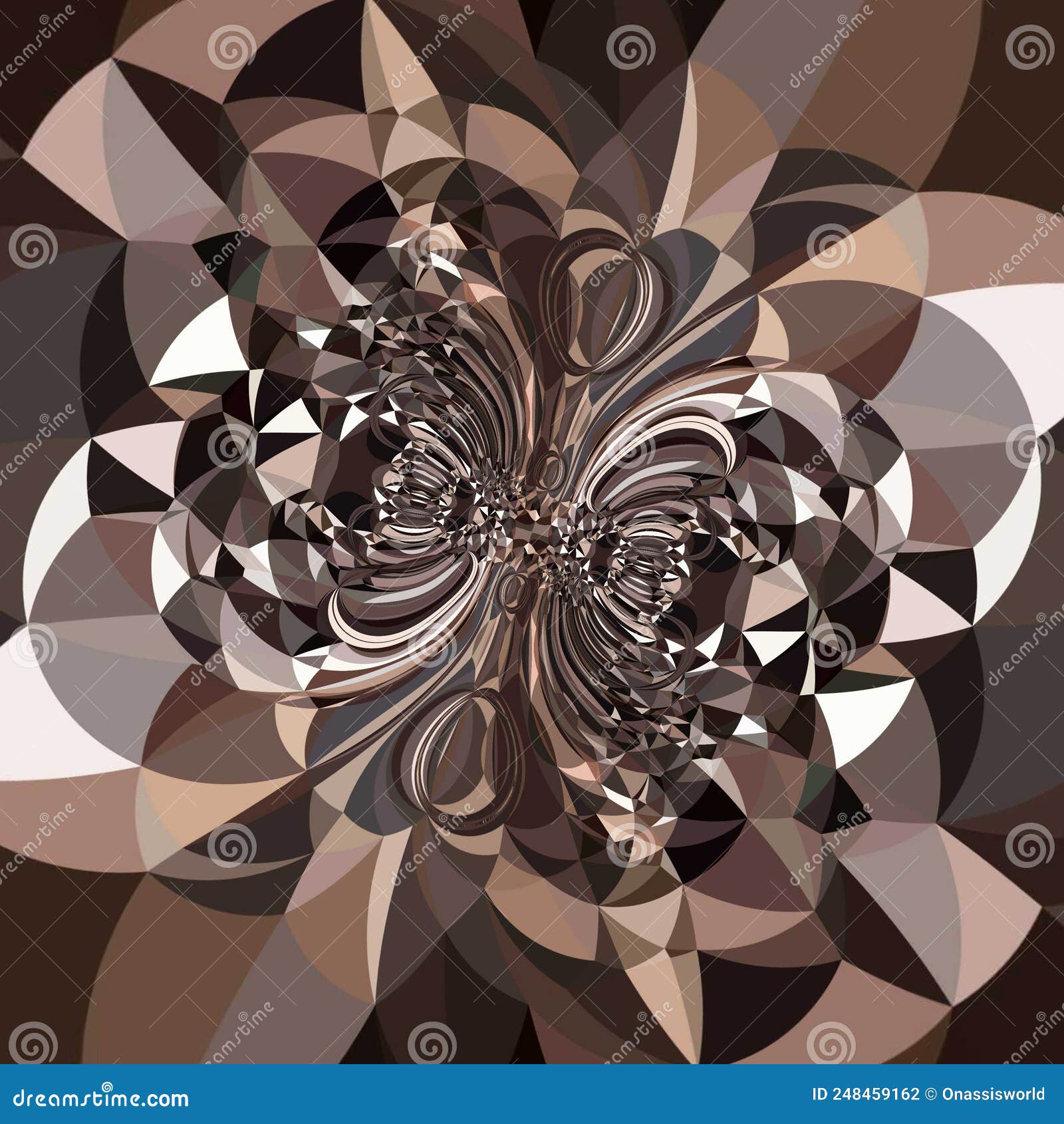 Random Triangles Abstract Shapes Blurs Backgrounds Stock Illustration ...