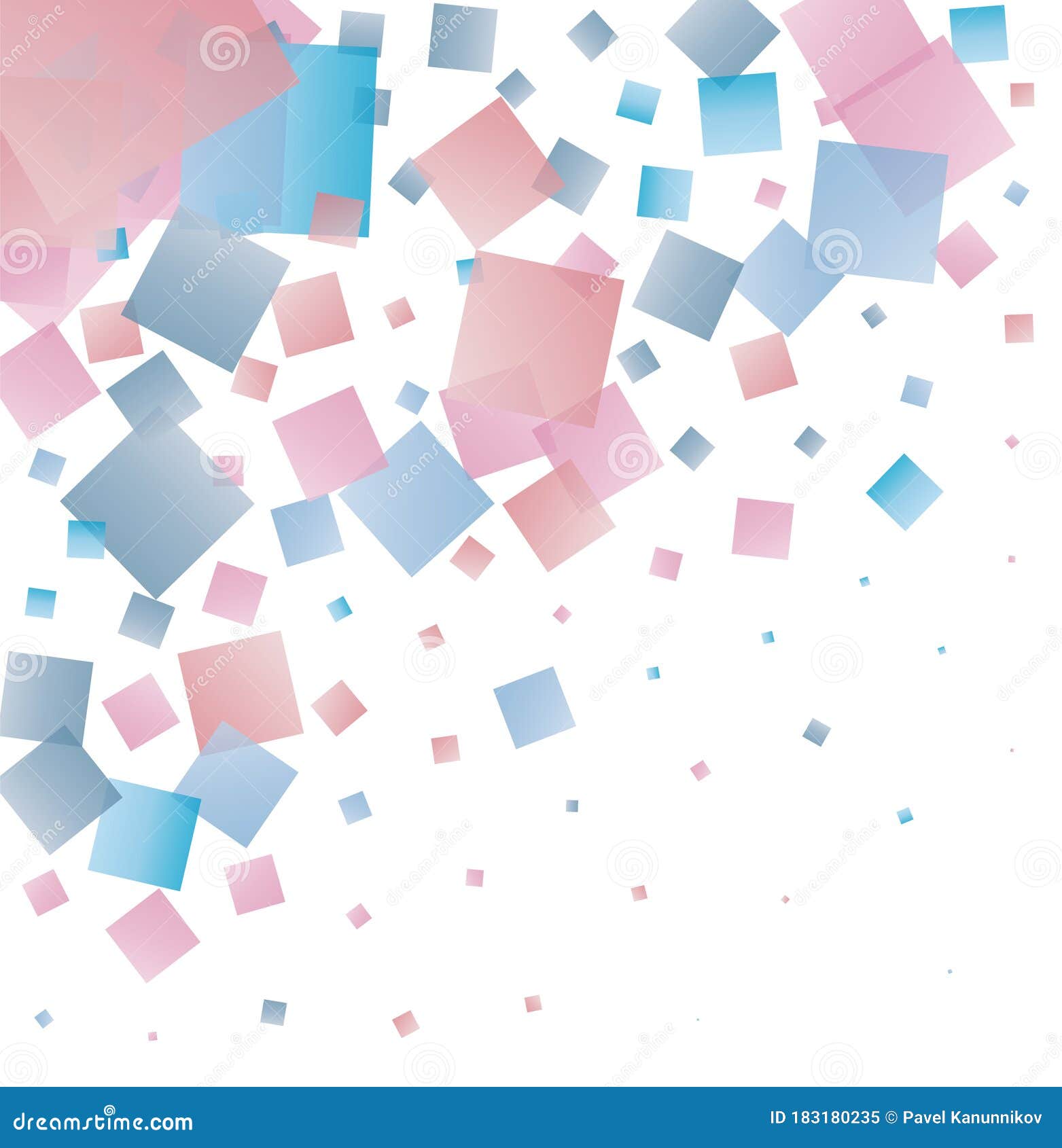 Random Vector Seamless Pattern in Squares Stock Illustration ...