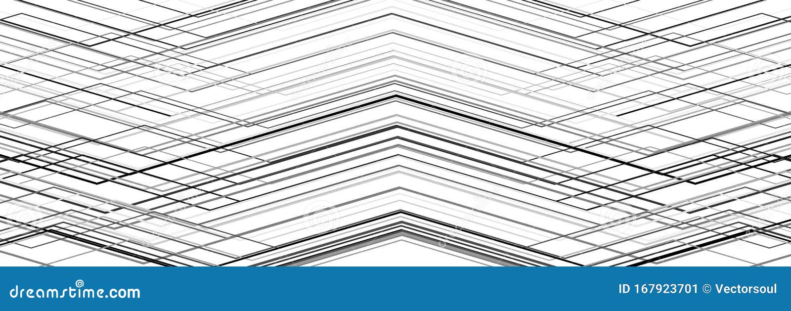 Random Wavy, Zig-zag Lines Abstract Art Texture, Background. Sinuous ...