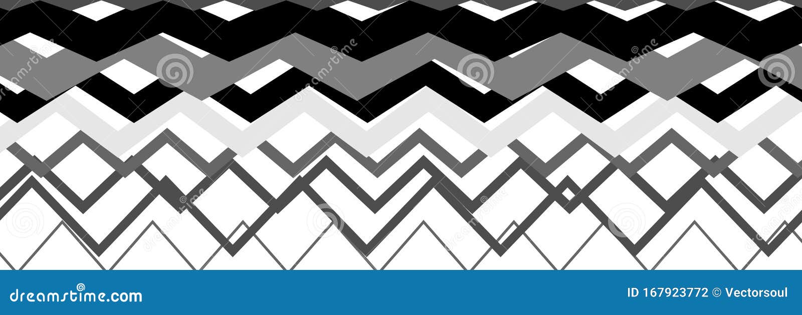 Random Wavy, Zig-zag Lines Abstract Art Texture, Background. Sinuous ...