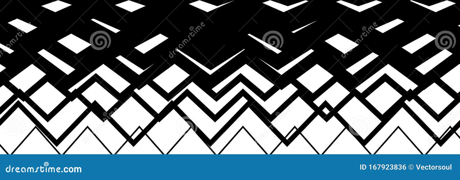 Random Wavy, Zig-zag Lines Abstract Art Texture, Background. Sinuous ...