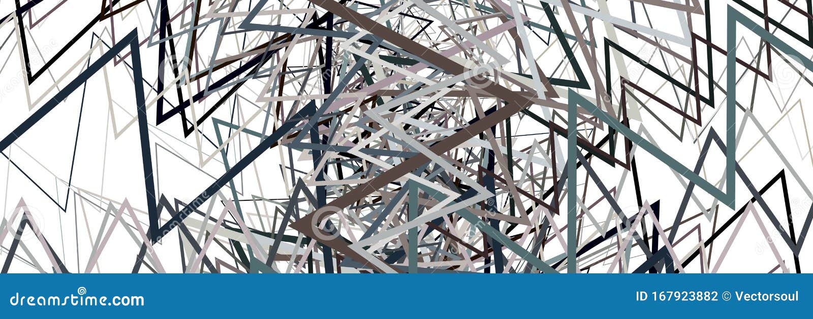 Random Wavy, Zig-zag Lines Abstract Art Texture, Background. Sinuous ...