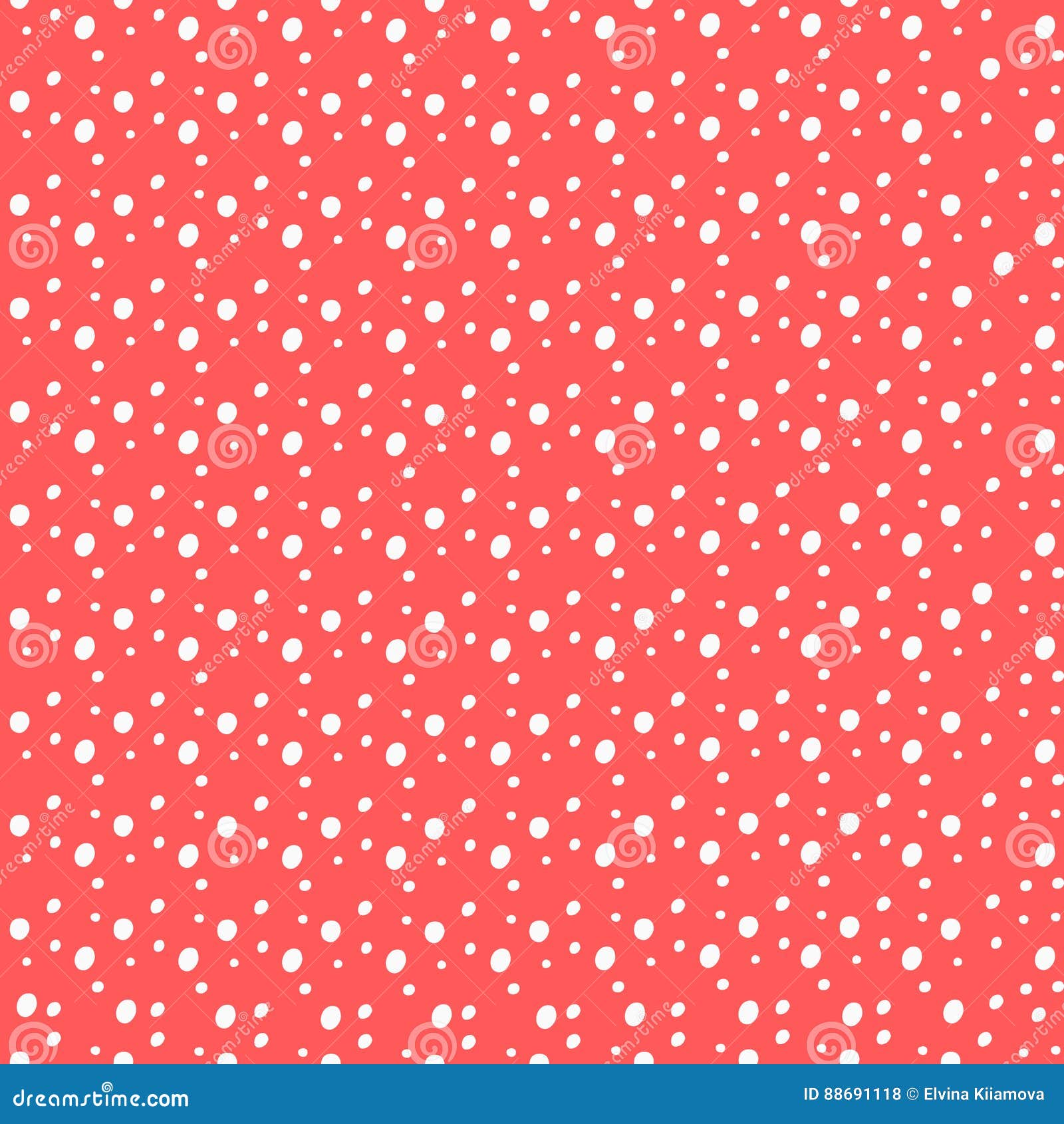 Random White Dots Seamless Pattern. Stock Vector - Illustration of ...