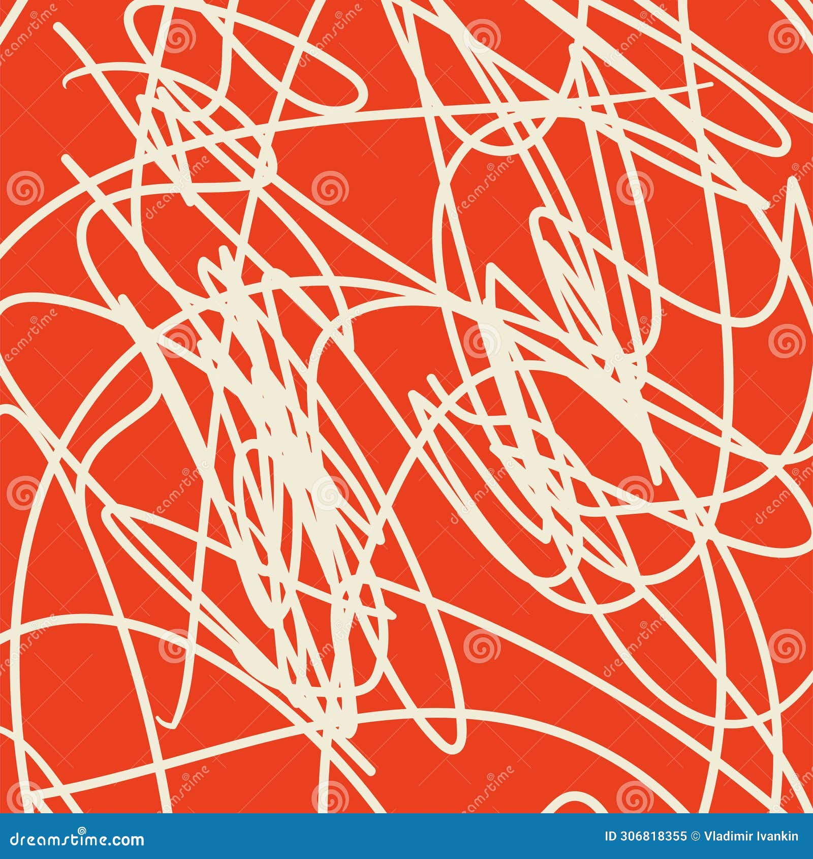 Random White Lines Creating an Abstract Background Stock Vector ...