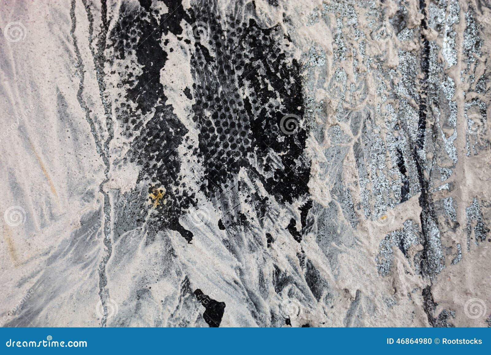 Random Whitewashed Surface with Rich and Various Texture Stock Photo ...