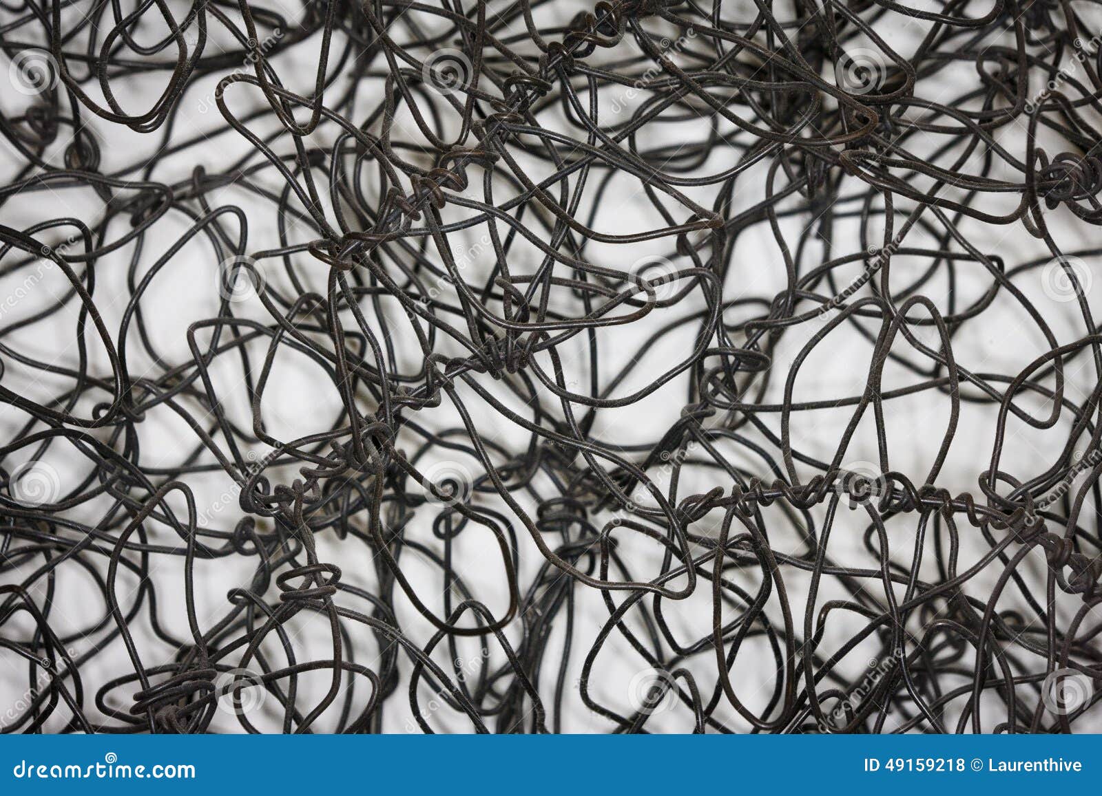 Random wire frame stock photo. Image of random, closeup - 49159218