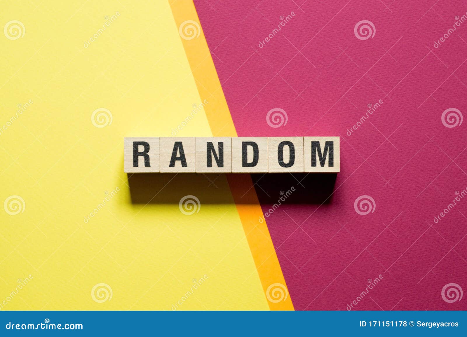 Random Word Concept on Cubes Stock Photo - Image of color, cube: 171151178