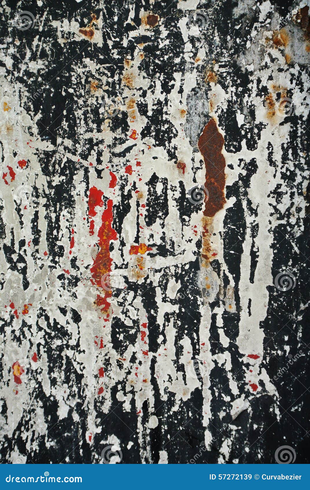 Randomly Eroded Wall Background Texture Stock Image - Image of wasted ...