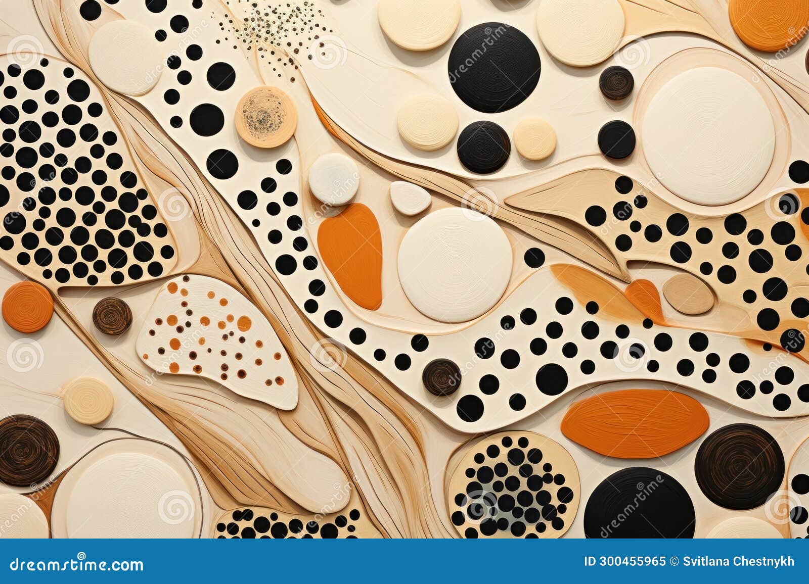 Randomly Spaced Tiny Spots Dots Pattern, Abstract Natural Background ...