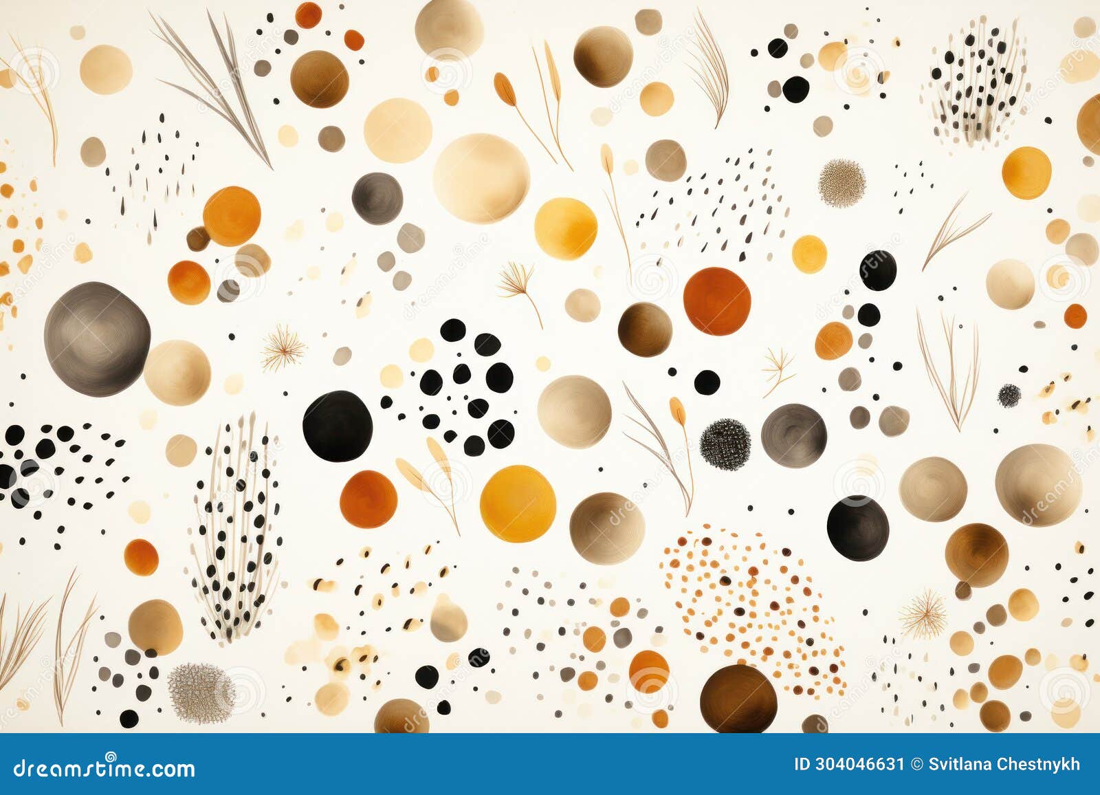 Randomly Spaced Tiny Spots Dots Pattern, Abstract Natural Background ...