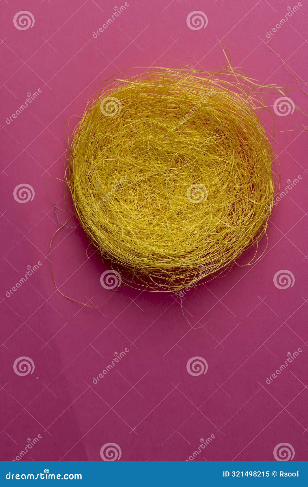 Randomly Wound Synthetic Threads for Handmade Products Stock Image ...