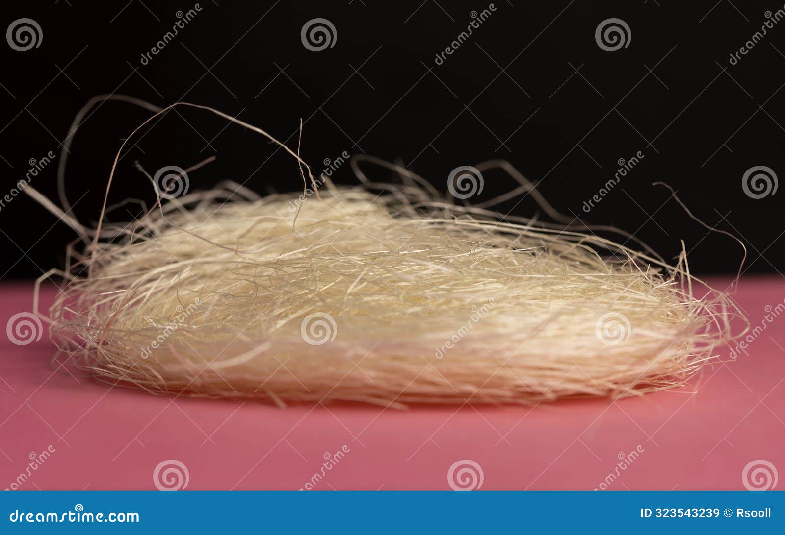 Randomly Wound Synthetic Threads for Handmade Products Stock Image ...