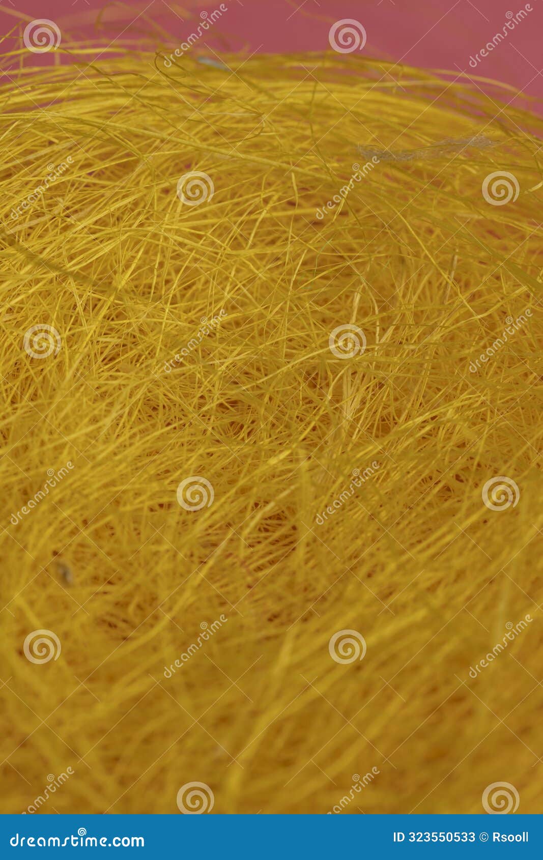 Randomly Wound Synthetic Threads for Handmade Products Stock Image ...