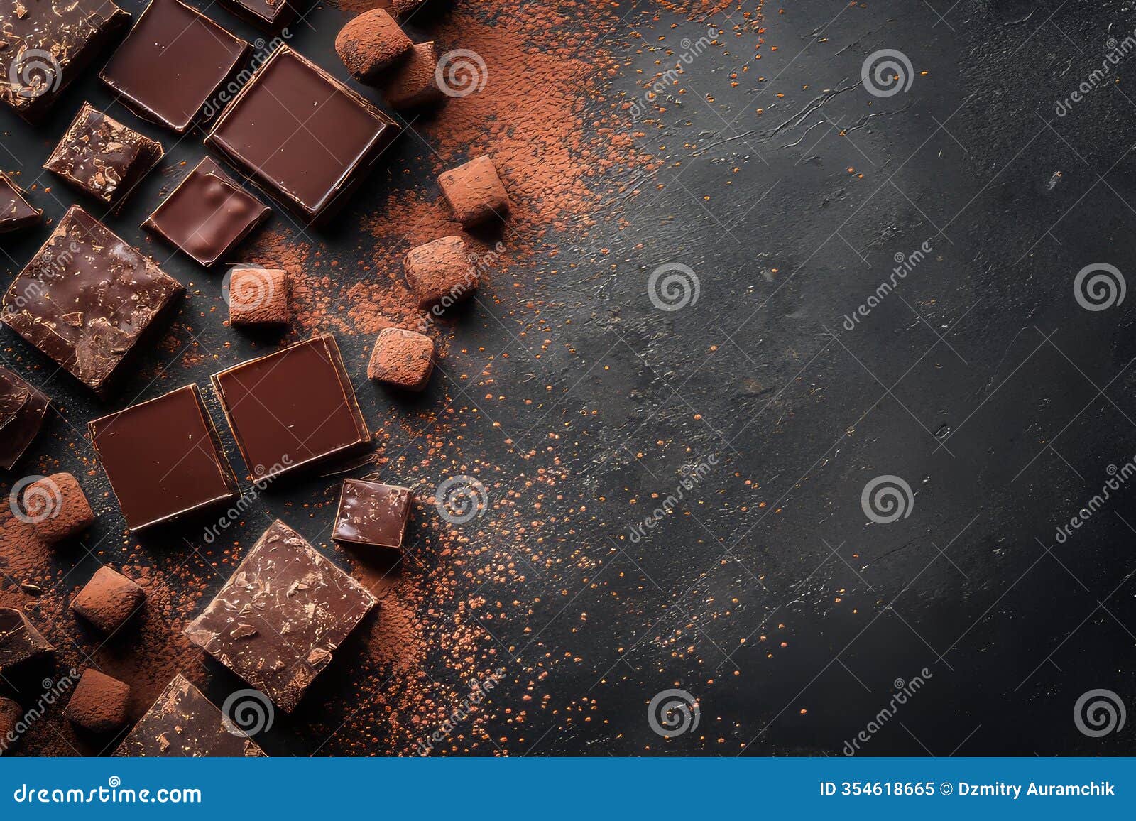 Range of Gourmet Chocolates, Encompassing White, Dark, and Milk ...