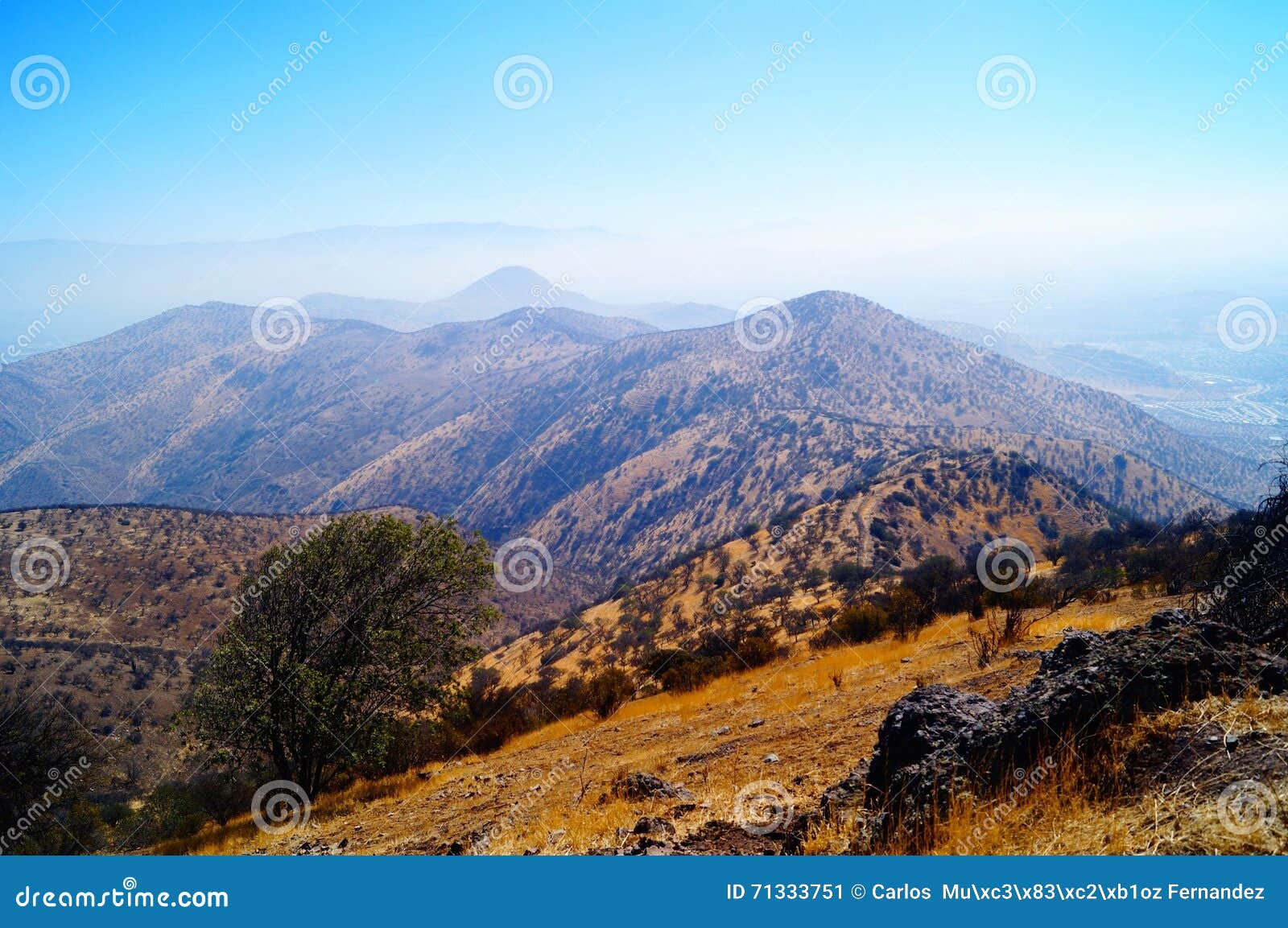 Range of hills stock image. Image of rural, view, summer - 71333751
