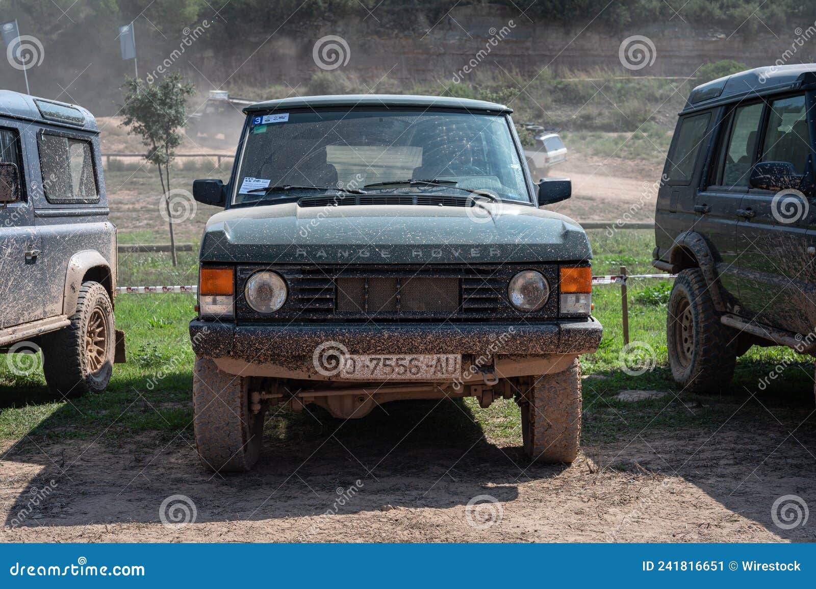 Range Rover Classic Modified for the Off-roader Editorial Photo - Image ...