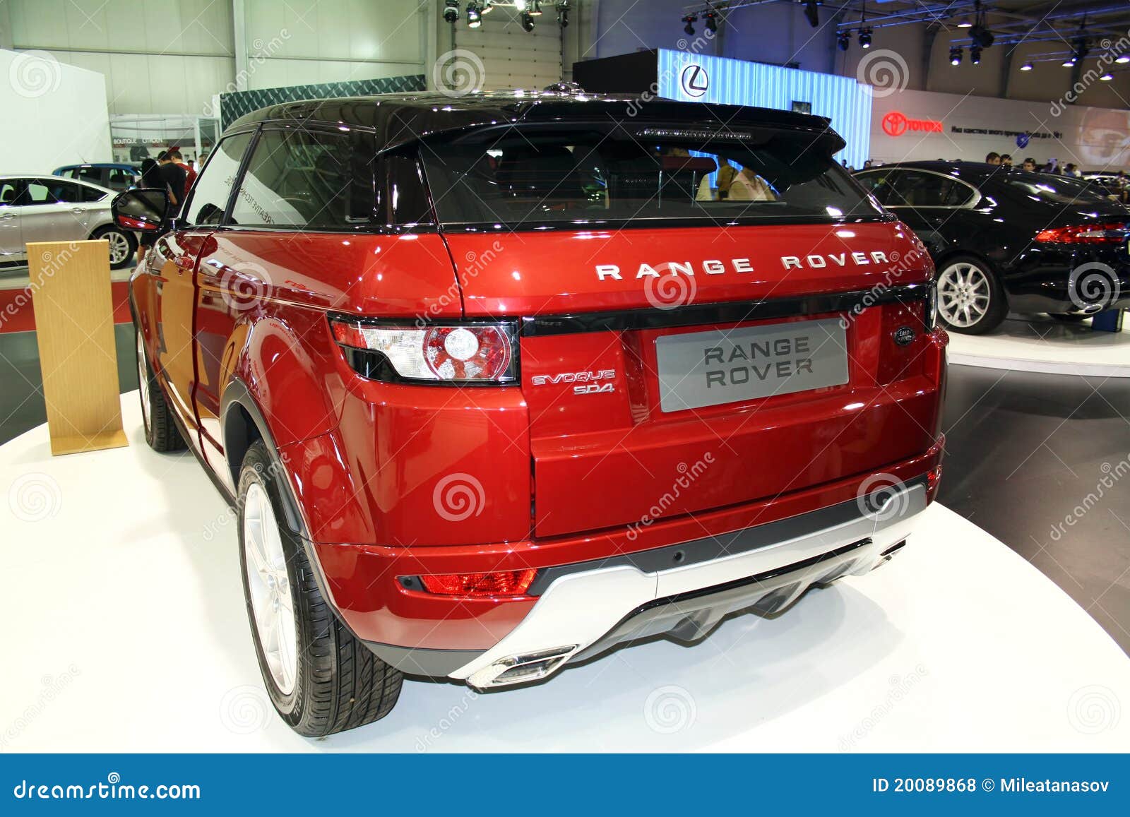 Range Rover Evoque editorial stock photo. Image of evoque - 20089868