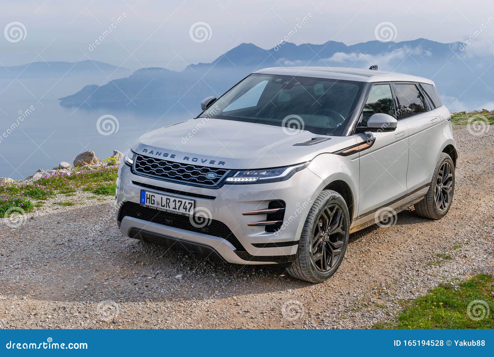 Range Rover Evoque editorial stock photo. Image of transportation ...
