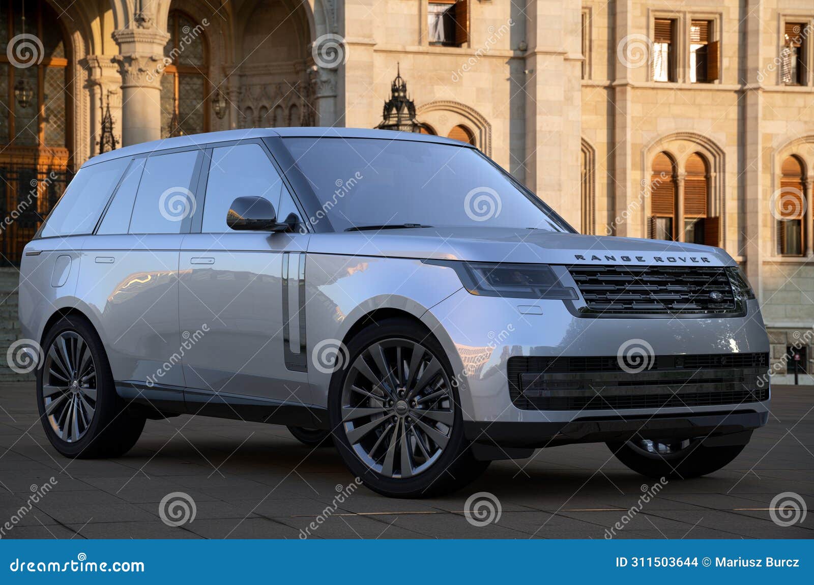 Range Rover . Luxury SUV with High Performance Editorial Stock Image ...