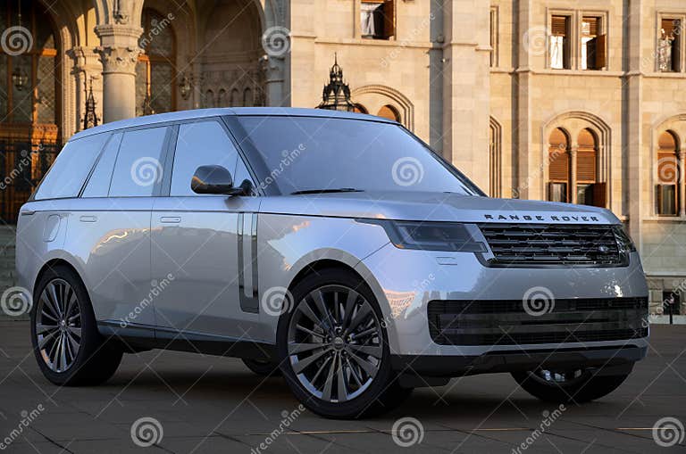 Range Rover . Luxury SUV with High Performance Editorial Stock Image ...