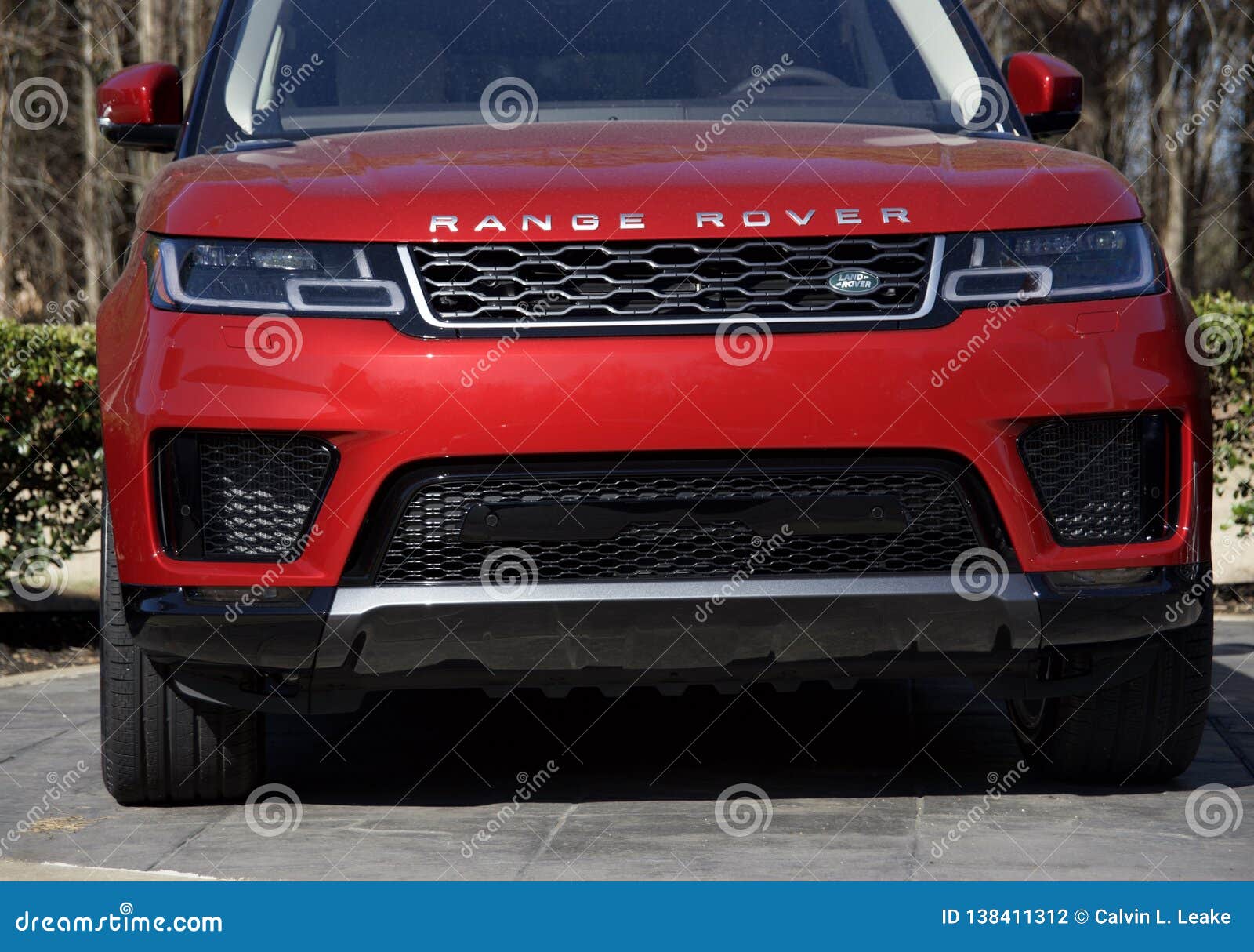 Range Rover Sport in Red editorial photography. Image of luxury - 138411312